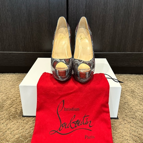 Christian Louboutin | Shoes | Authentic Christian Louboutin Platform ...